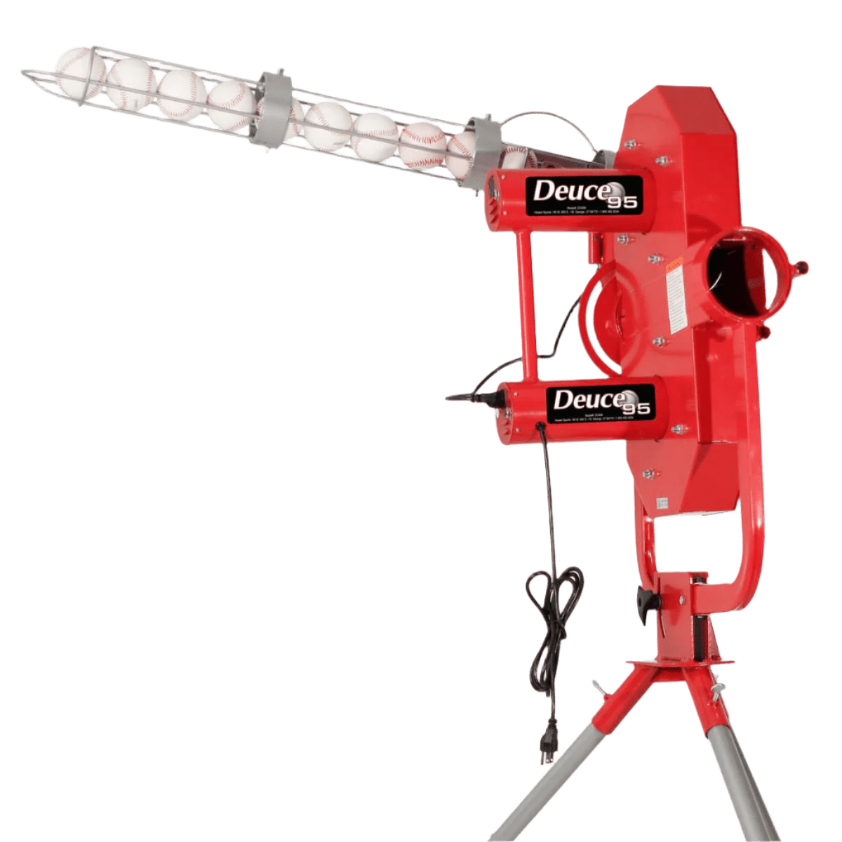 Deuce 75 MPH Curveball Machine with Auto Feeder – The Baseball Home