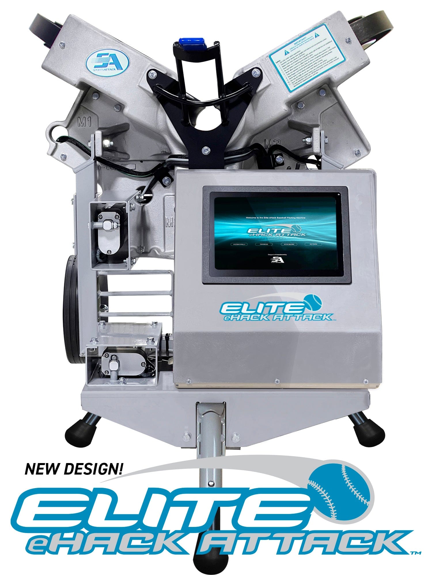 Elite eHack Attack Baseball Pitching Machine | Sports Attack – The ...